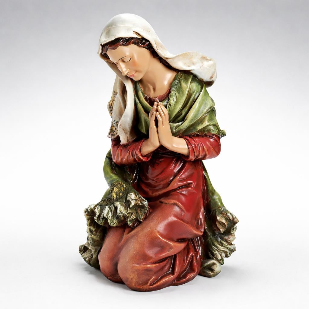 Joseph’s Studio® 39" Nativity Mary Figure | Kneeling Virgin Mary – Item ...