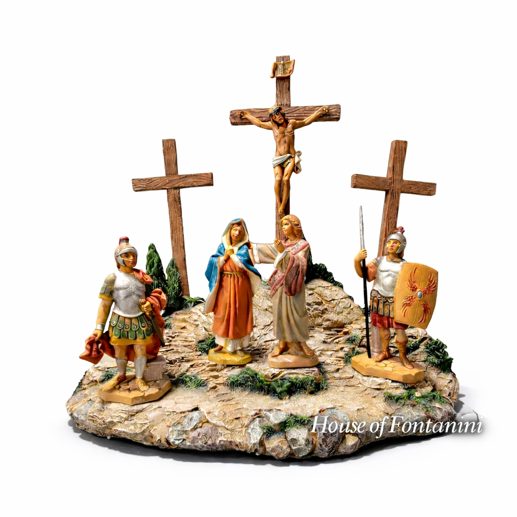 Fontanini 5" Scale Crucifixion Set | Easter Display – Figures – House ...