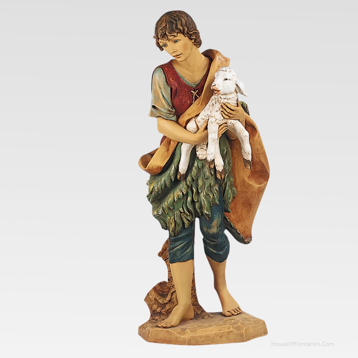 Fontanini Gabriel Shepherd 50" Scale Statue – Item 52351 – House of ...