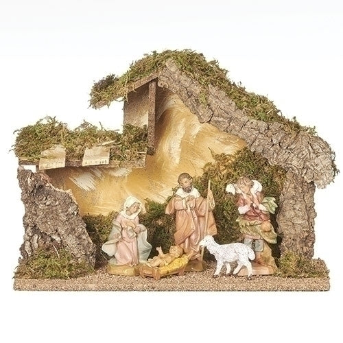 5 Piece Shepherd's Wake Italian Nativity Set - Fontanini® 5" Collectio ...