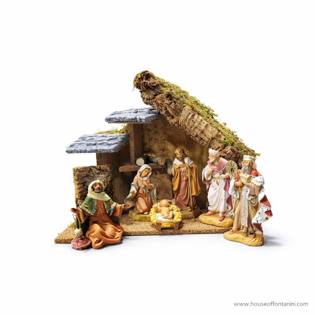 Italian Medium Nativity Set - Fontanini® 5" Collection - RETIRED BUNDL ...