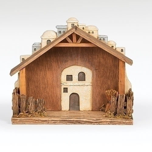 Bethlehem Scene Wood Stable #50455 - Fontanini® 5" Collection - Retire ...